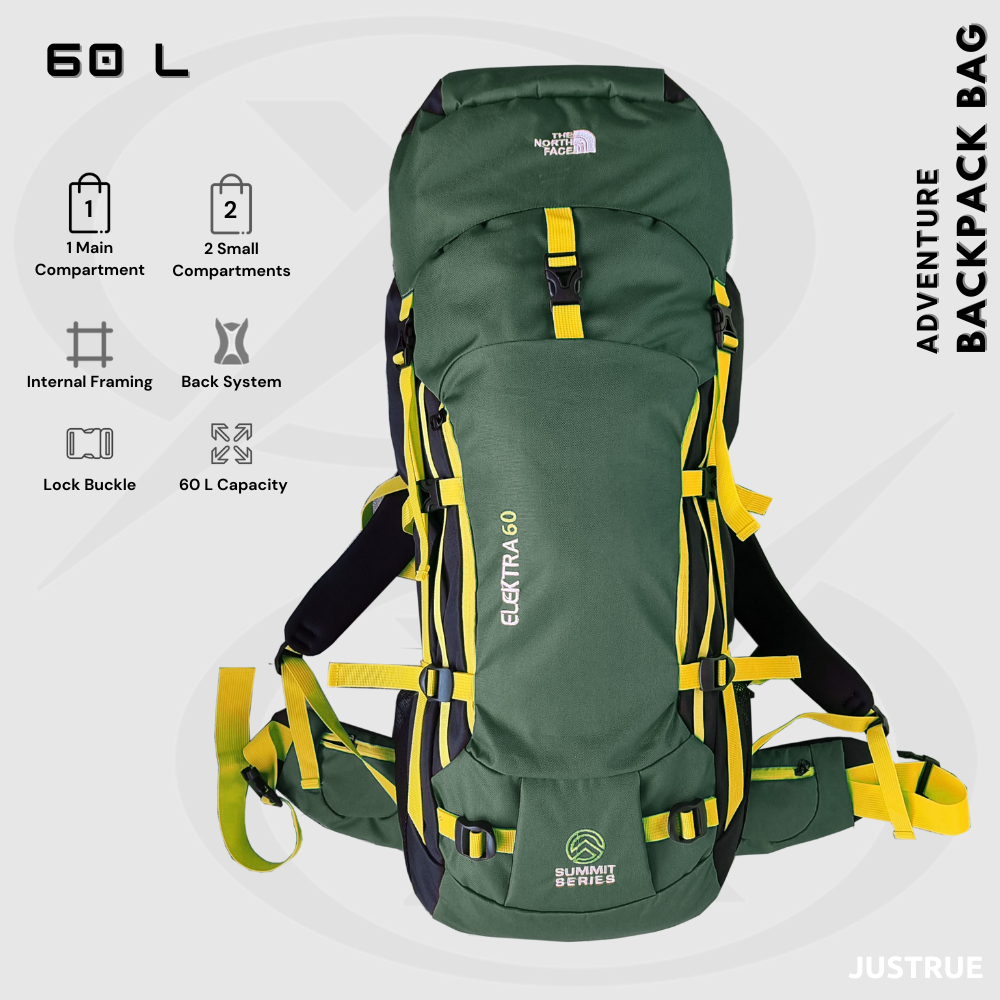 Jual Ransel Keril 60 Liter Tas Gunung Internal Frame Hiking Camping ...