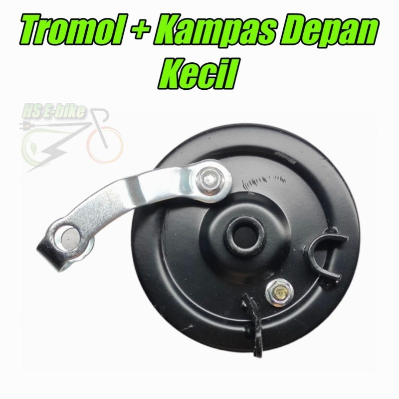 Jual Tromol Rem depan Sepeda Listrik kampas Kecil | Shopee Indonesia