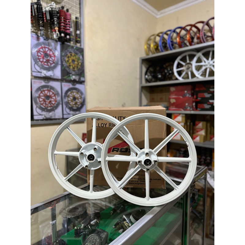 Jual VELG ROSSI PALANG 8 DOBEL DISK 160/140 RING 17 VELG VROSSI DOUBLE ...