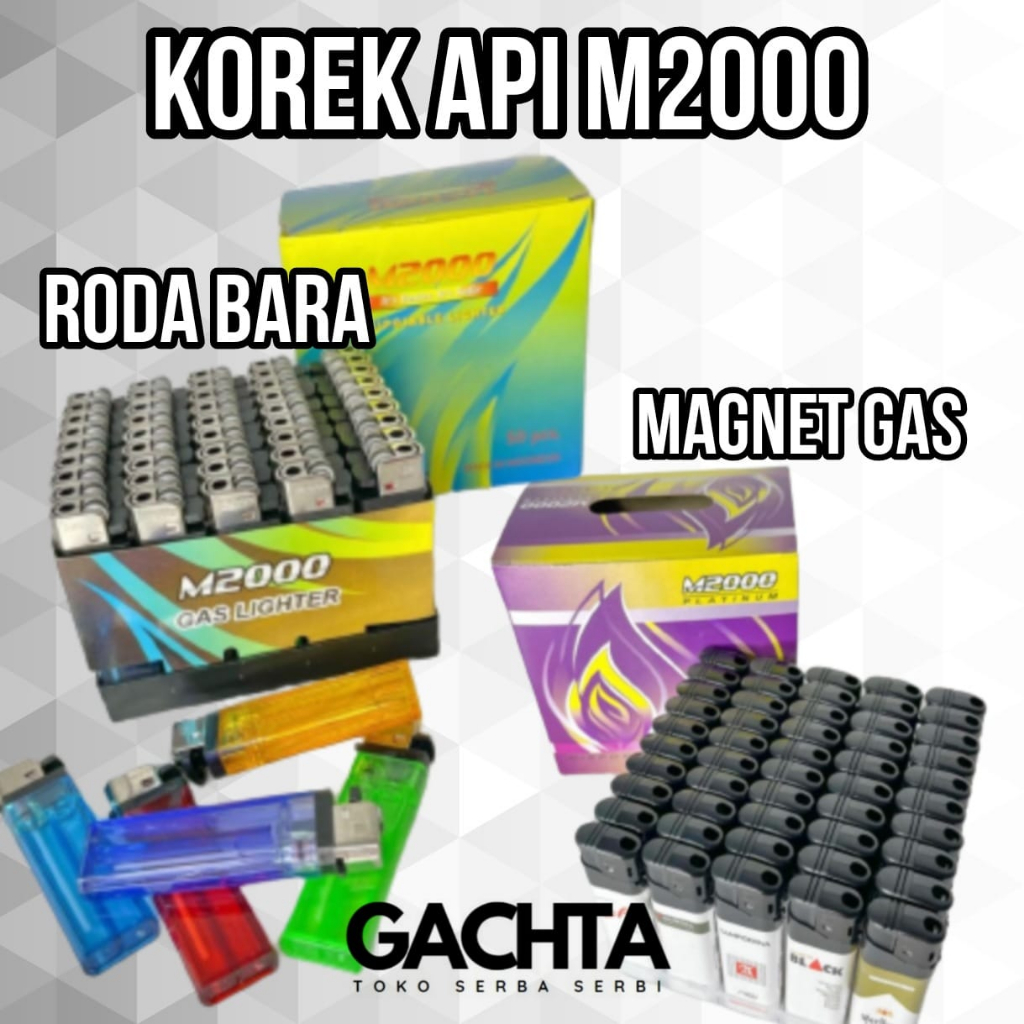 Jual Korek Api M2000 SNI Platinum Korek Pematik kriket cricket Roda ...