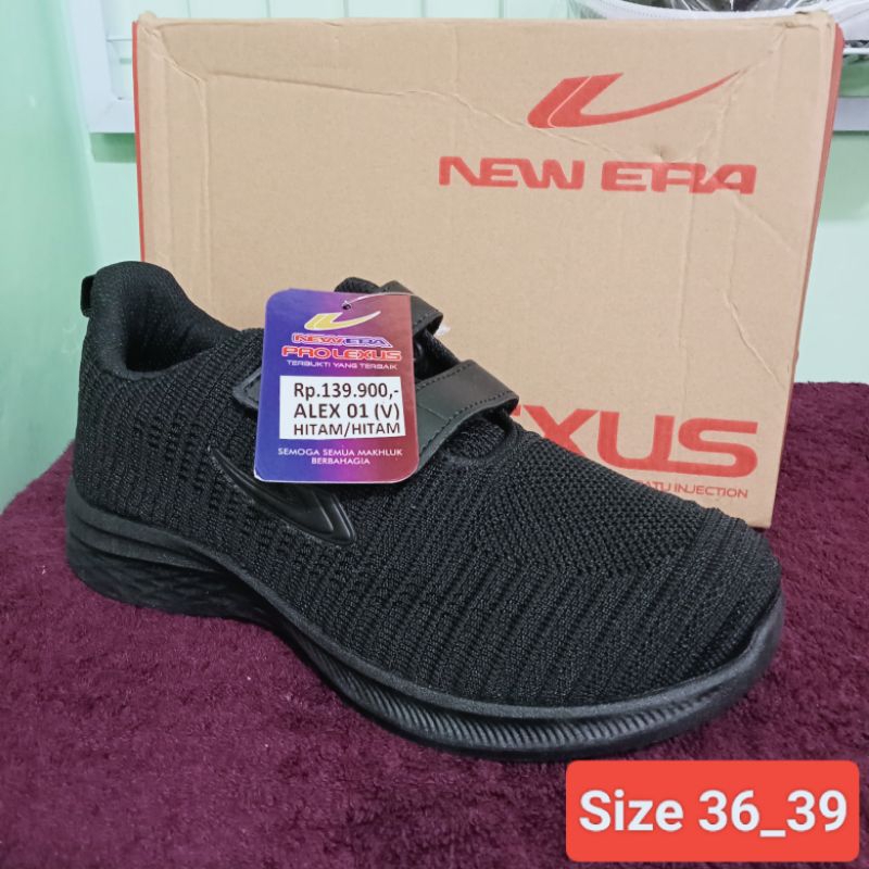 Jual Sepatu New Era Pro lexus Sepatu Anak Sekolah | Shopee Indonesia