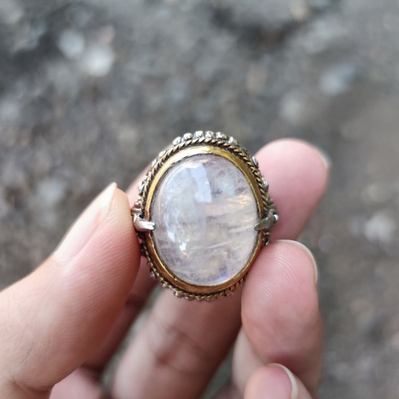 Jual BATU MOONSTONE / BIDURI BULAN HQ JUMBO | Shopee Indonesia
