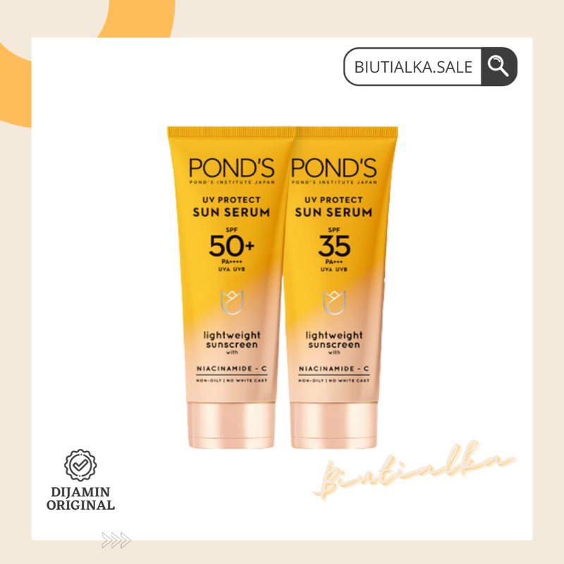 Jual POND’S PONDS UV Protect Sun Serum Sunscreen Sunblock SPF 35 PA ...