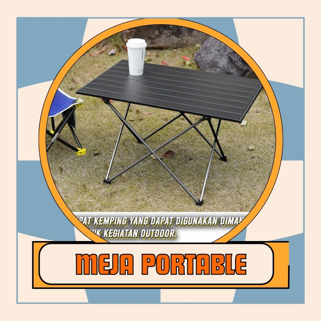Jual Termurah Meja Lipat Portable Meja Lipat Outdoor Aluminium Meja ...