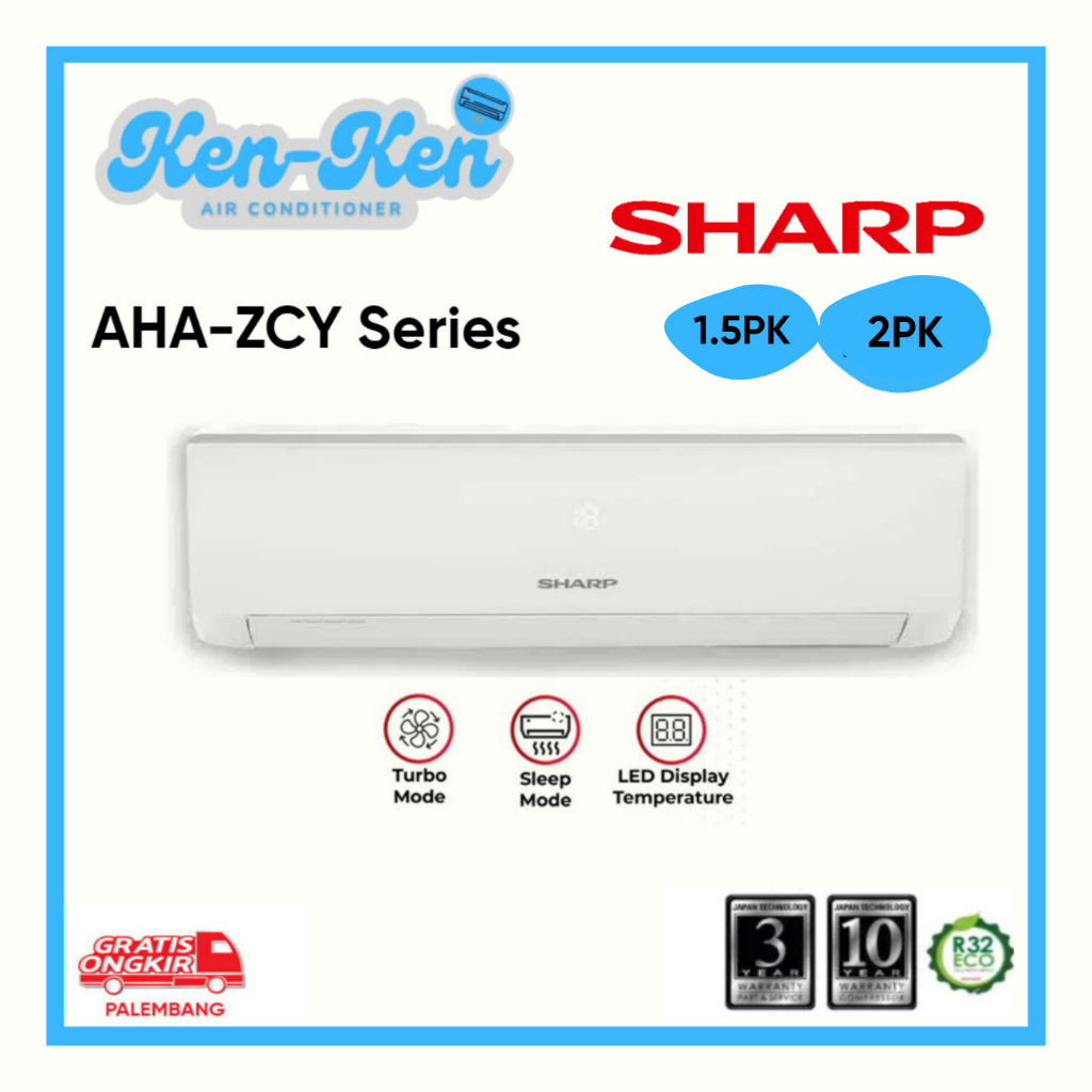 Jual AC Sharp AHA-ZCY (1,5-2PK) | Shopee Indonesia