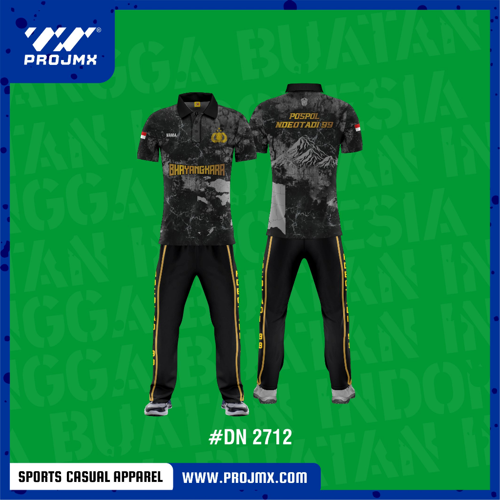 Jual PROJMX - KAOS JERSEY STELAN POSPOL BHAYANGKARA ( CUSTOMAN ...