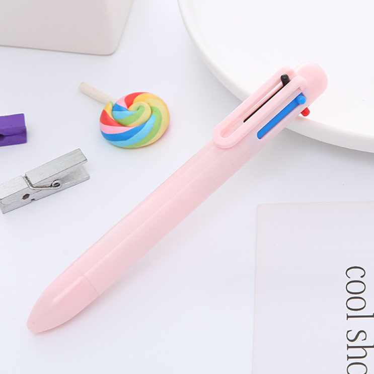 Jual OSM JKT S5979 Pulpen Warna Mekanik Pastel Color / 6 In 1 Warna ...