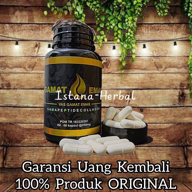 Jual Vas Gamat Emas Collagen Asli Herbal Original Obat Kecantikan Resmi ...