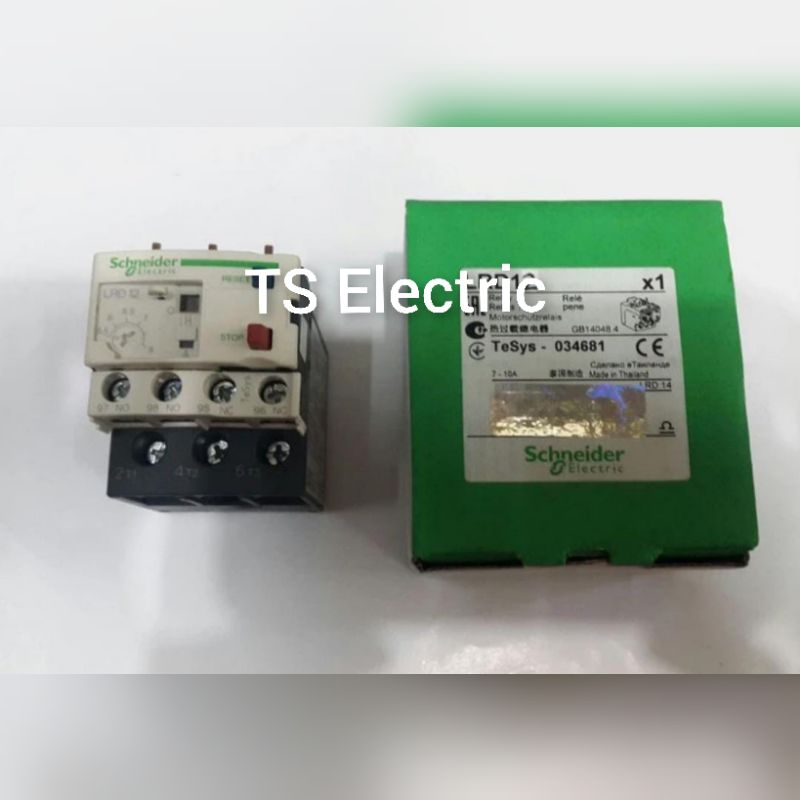 Jual Thermal Overload Relay LRD08 Schneider / Schneider Relay LRD08 ...