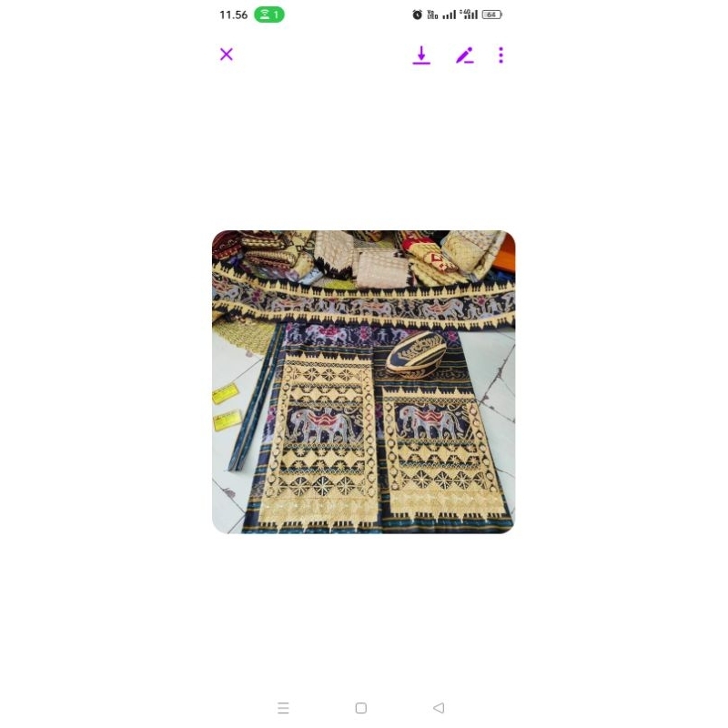 Jual kain tapis lilit,motif inuh | Shopee Indonesia