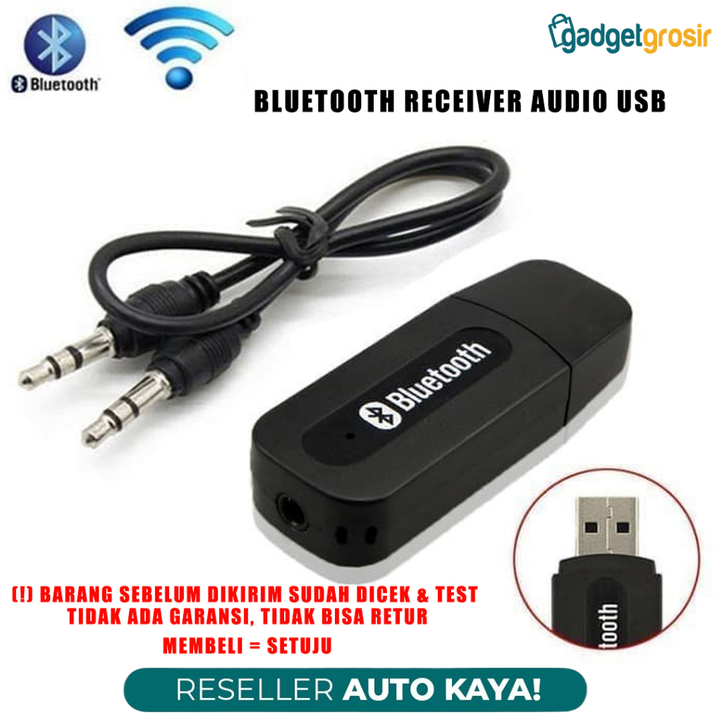 Jual Bluetooth Receiver Audio USB Wireless Speaker Bluetooth Audio ...
