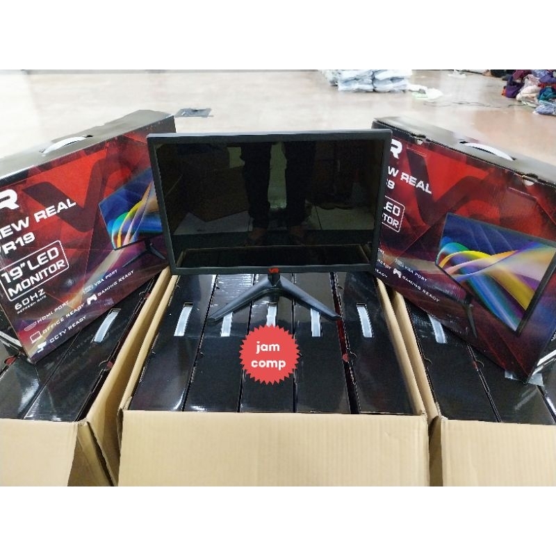 Jual Monitor LCD / LED 19/22/24 inchi VR NEW Suport HDMI VGA Garansi ...