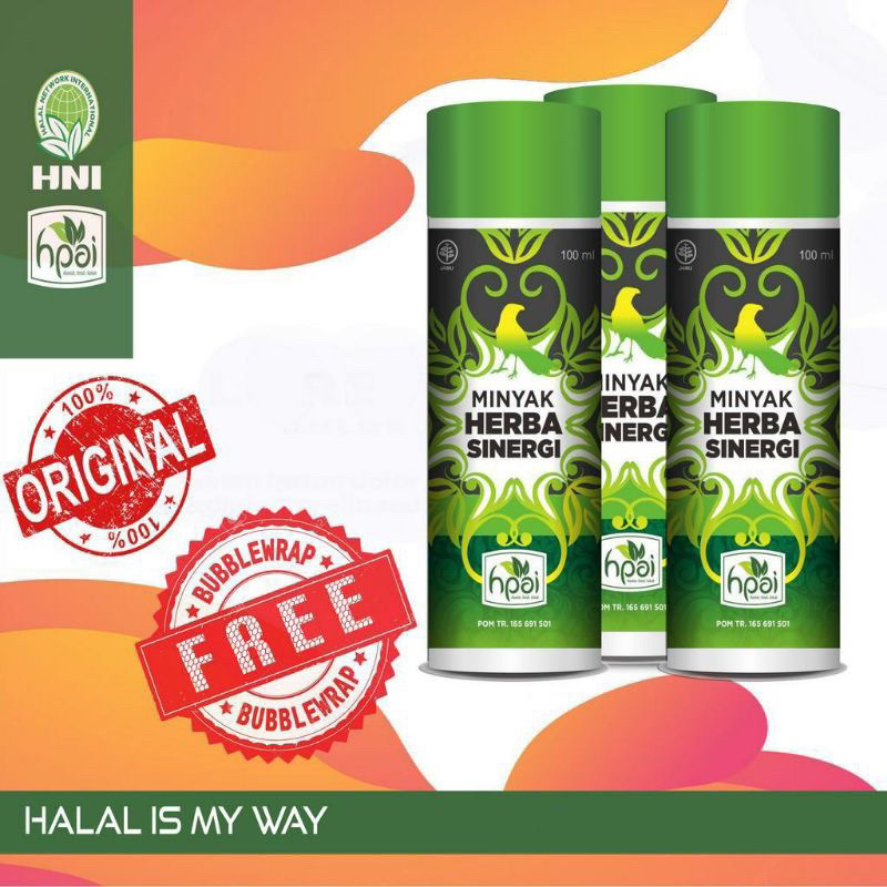 Jual Minyak But But Herba Sinergi HNI HPAI 100ML - Minyak But-But ...