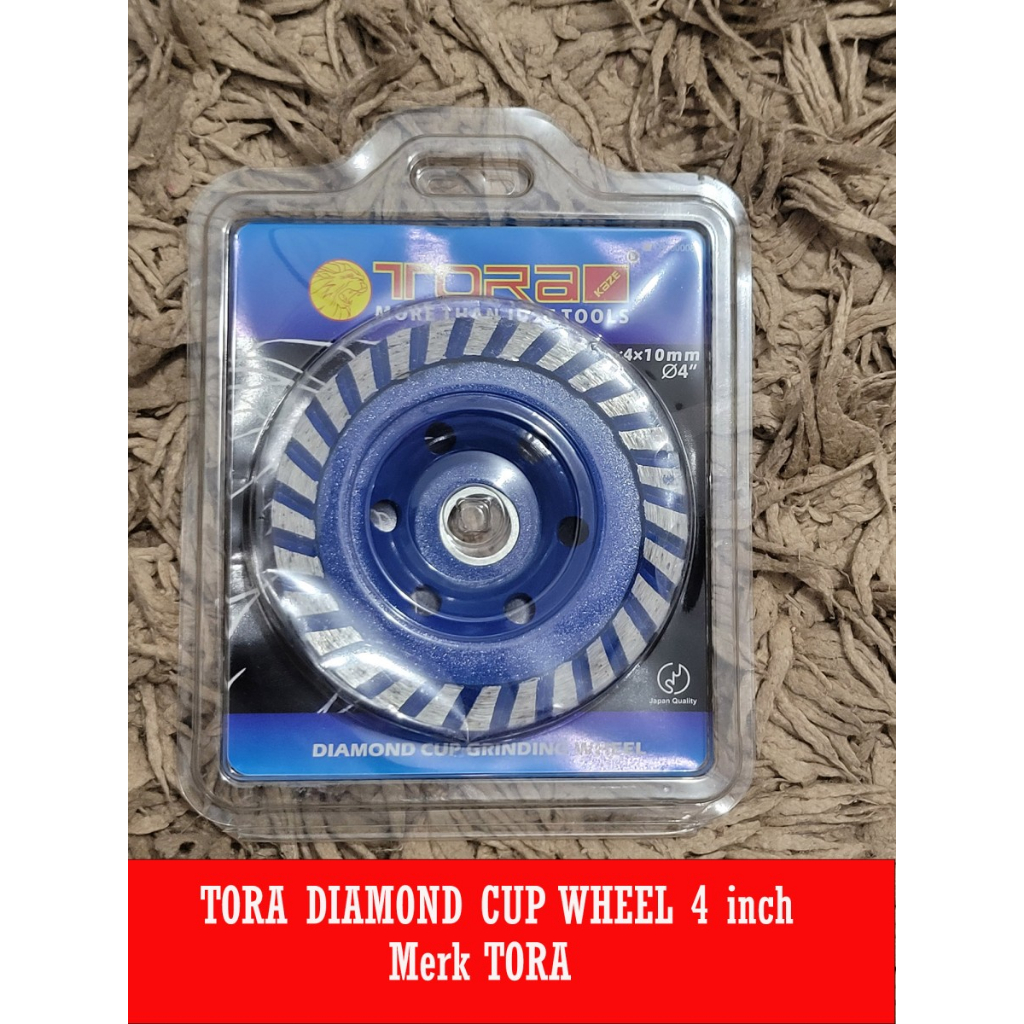 Jual Diamond Cup Wheel 4 Inch TORA Mata Gerinda Poles Beton Granit Keramik | Shopee Indonesia