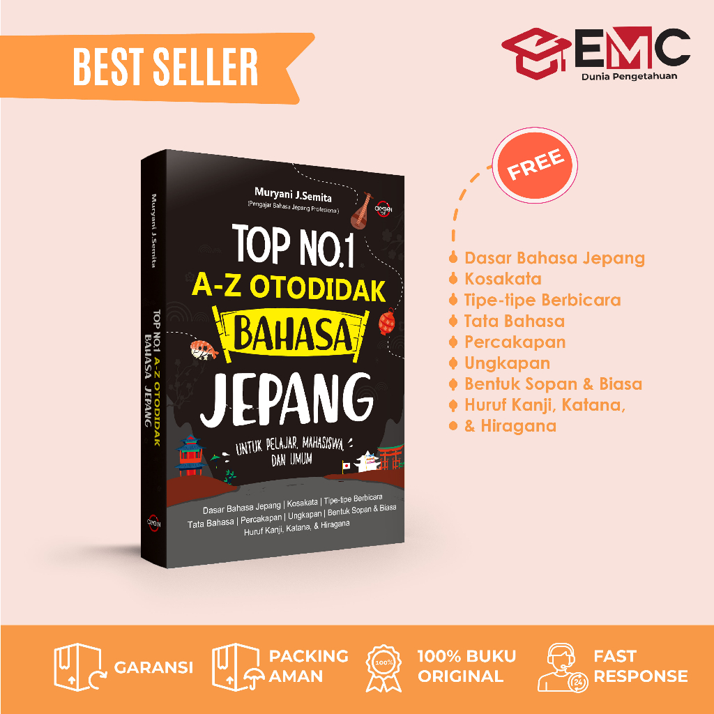 Jual EMC Top No 1 A - Z Otodidak Bahasa Jepang | Shopee Indonesia