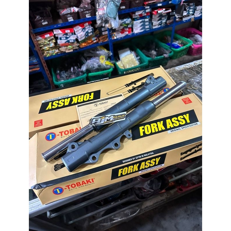 Jual shock depan yamaha 125z tobaki universal ke fiz r Jupiter supra mx king udh di butbut as 21 ...