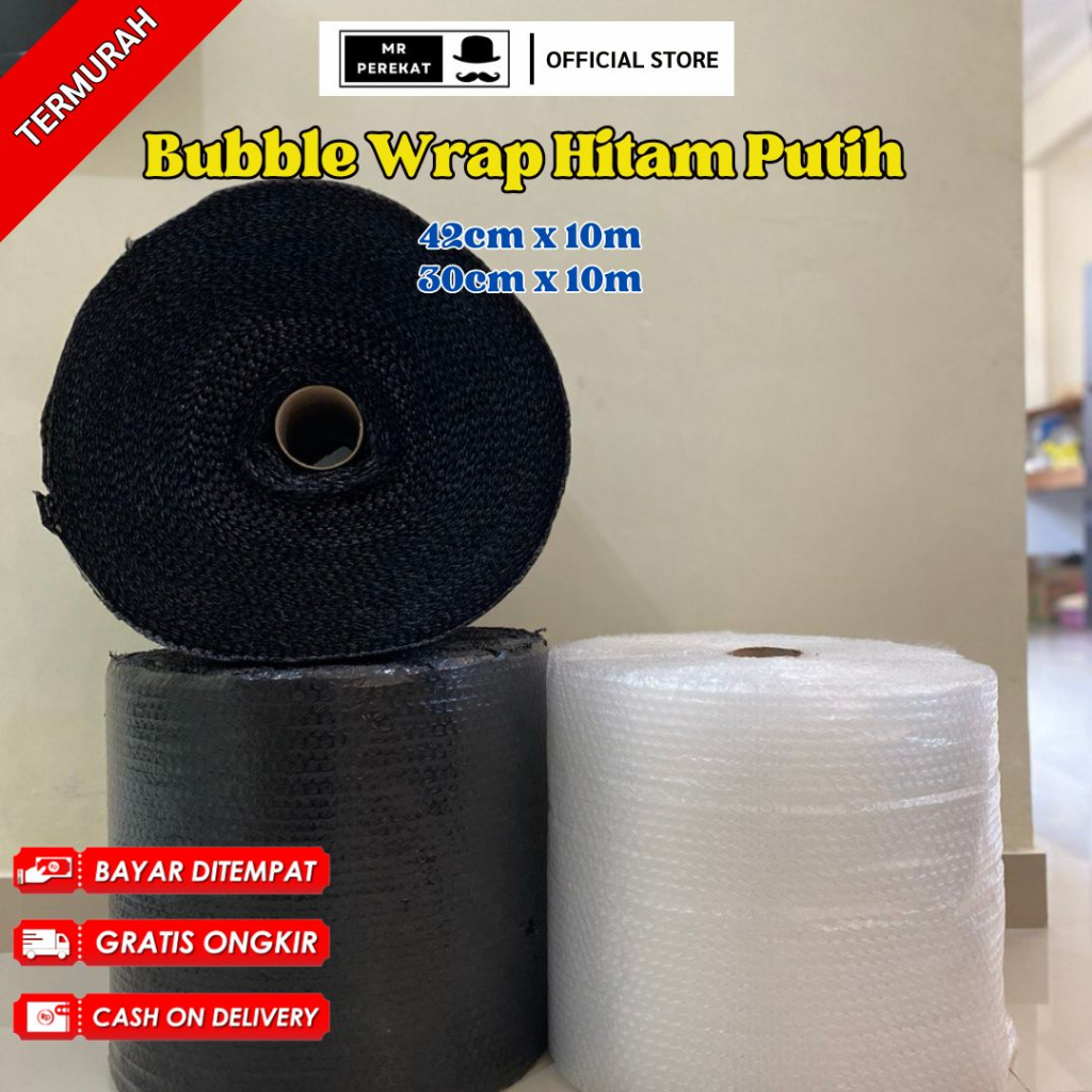 Jual Bubble Wrap Plastik Bungkus Meteran - Plastik Packing Bubel 42cm ...