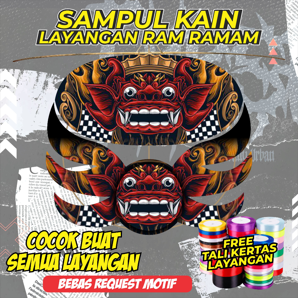 Jual SAMPUL KAIN LAYANGAN GAPANGAN I PEGON I CEPER I SAWANGAN I RAM ...