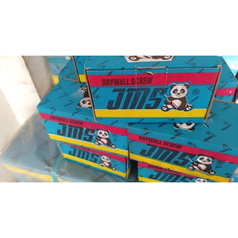 Jual Skrup Drywall merk Panda ukuran 6x1, satu kotak isi 1kilogram ...