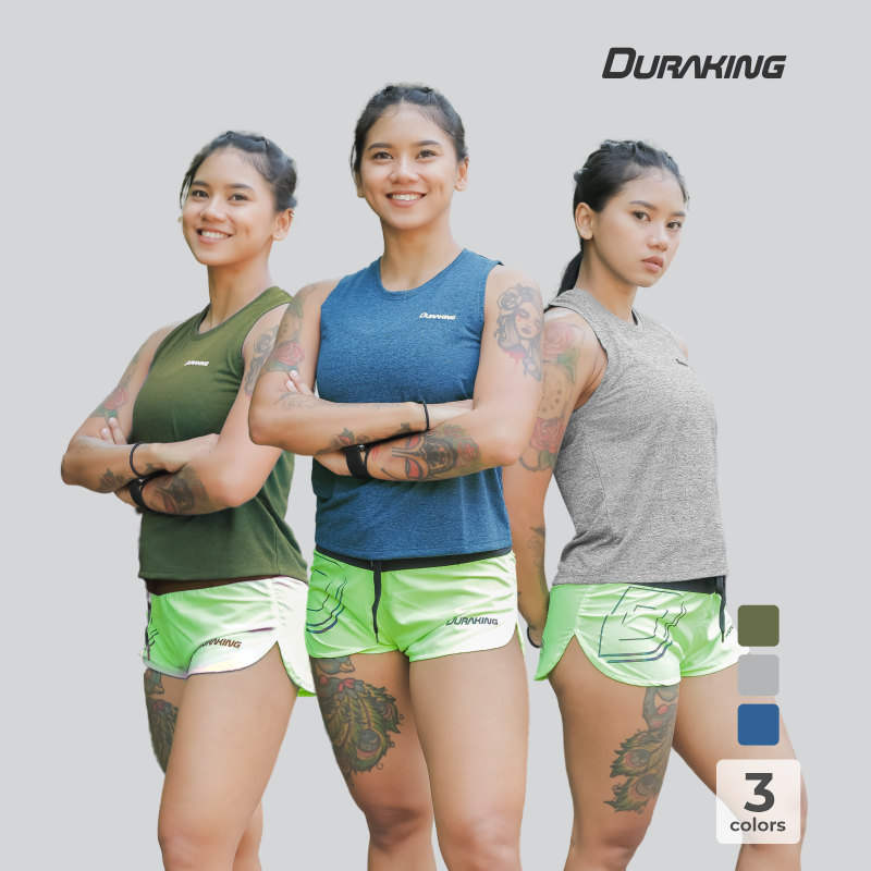 Jual Duraking Running Jersey Sports Singlet (Woman) Lite Active Wear ...