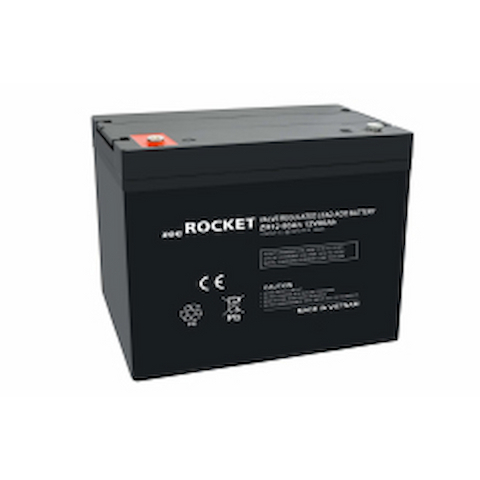 Jual ZR 12-80 12V 80Ah Battery / Battery UPS / Zee Rocket UPS ZR ...
