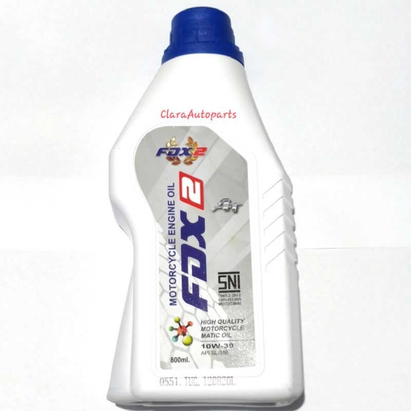 Jual FDX2 DEFAS OIL 10W-30 0,8 LITER FDX-2 MATIC API SL JASO MB 800ML ...