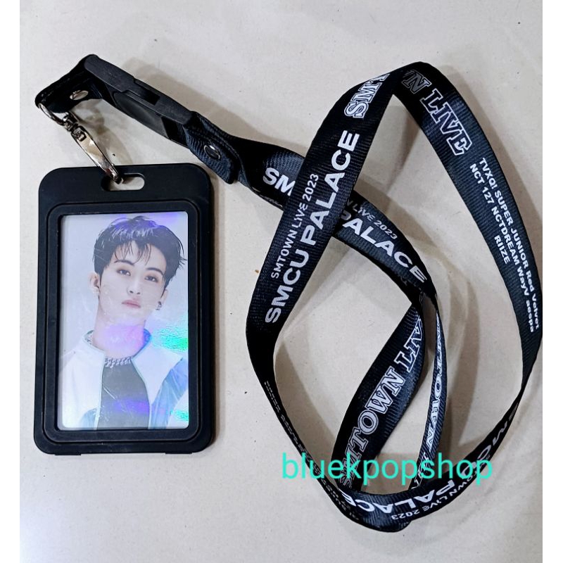 Jual ID Card Tag Lanyard 2 Sisi Set + Photocard Hologram Kpop SM TOWN - SMCU Palace | Shopee ...