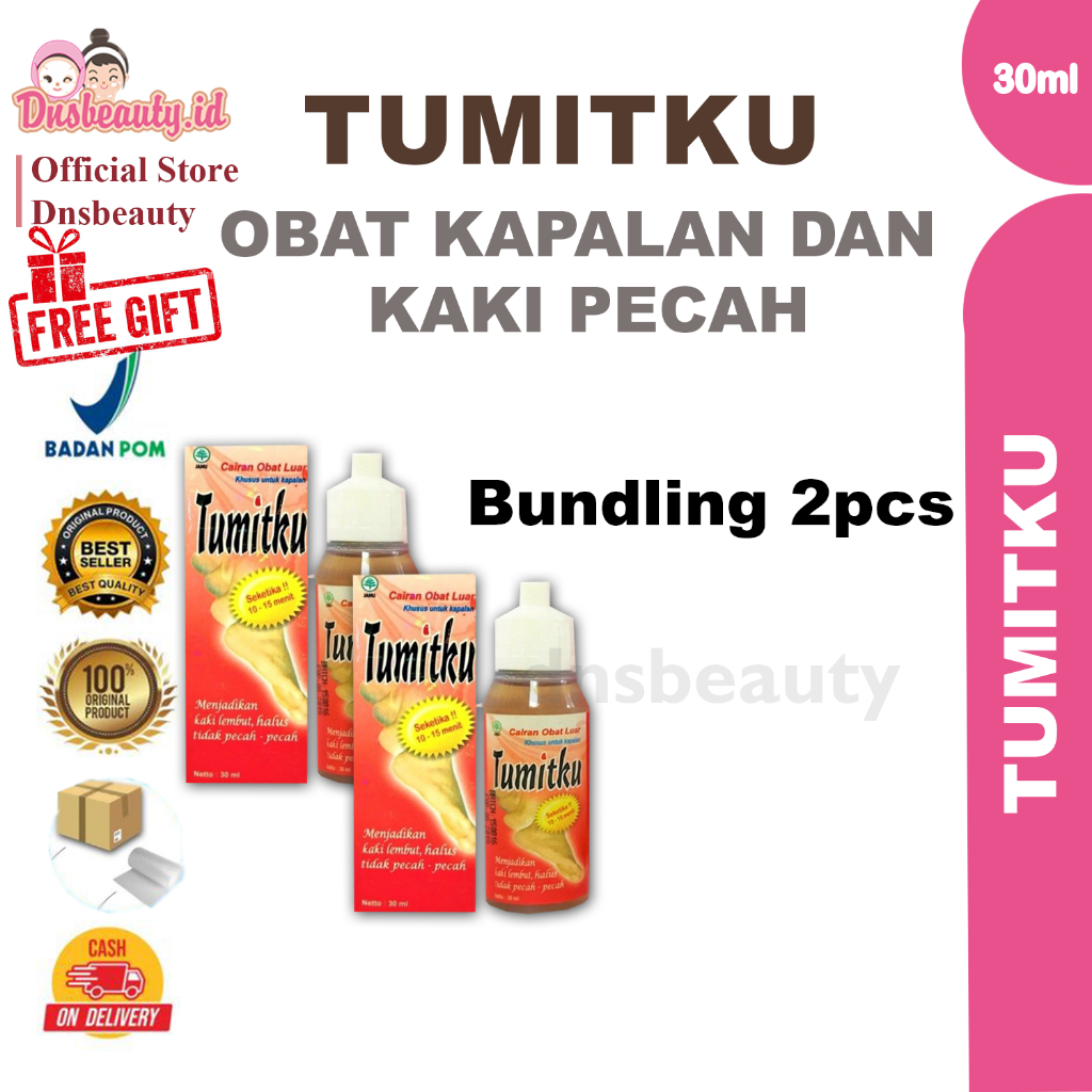 Jual (Bundling 2pcs) TUMITKU + KERIKAN Obat Kaki Pecah Original BPOM ...