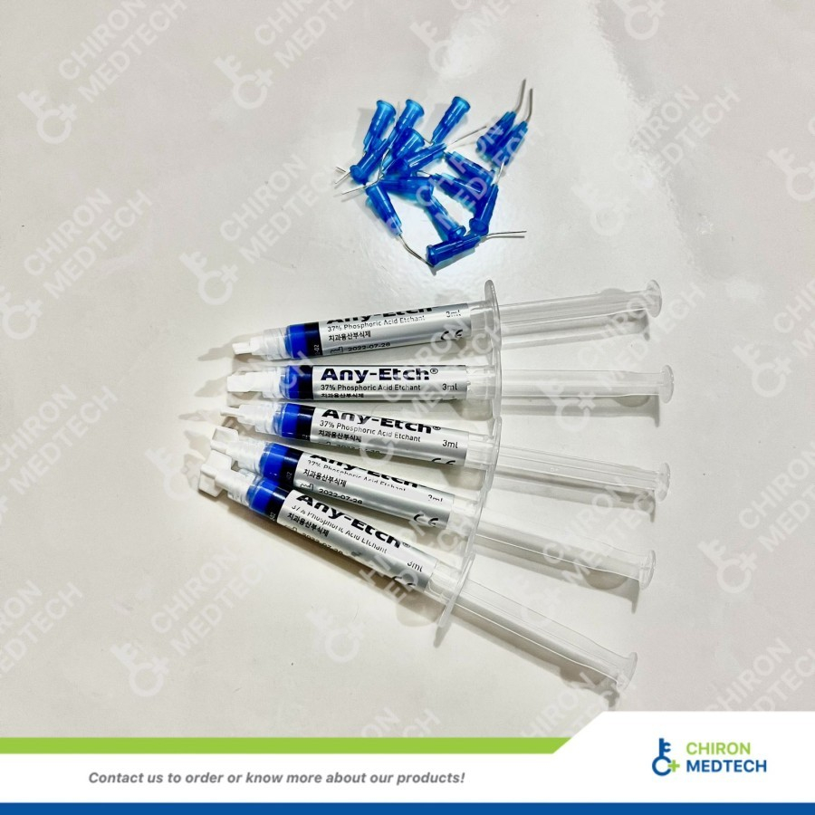 Jual Dental Etching Gel Etsa Gigi Any Etch Any-Etch 1 PCS | Shopee ...