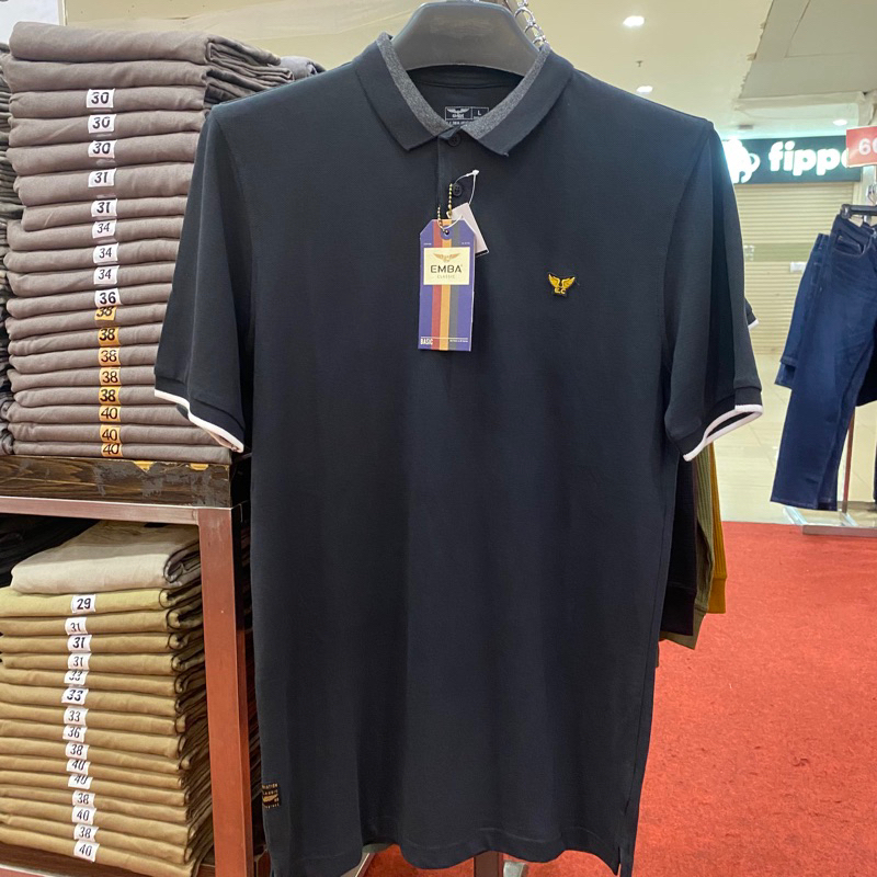 Jual (M,L,XL) KAOS POLO PIRA BERKERAH EMBA CLASSIC ORIGINAL SALE ...