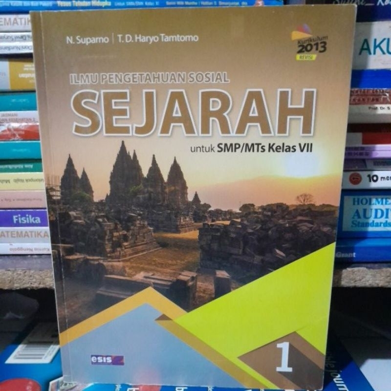 Jual Buku Ips Sejarah / Ilmu pengetahuan sosial sejarah untuk smp/mts kelas 1/7/VII kurikulum ...