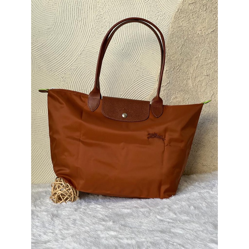 Jual LC Le Pliage Large Long Handle (LLH ) Nylon Cognac | Shopee Indonesia