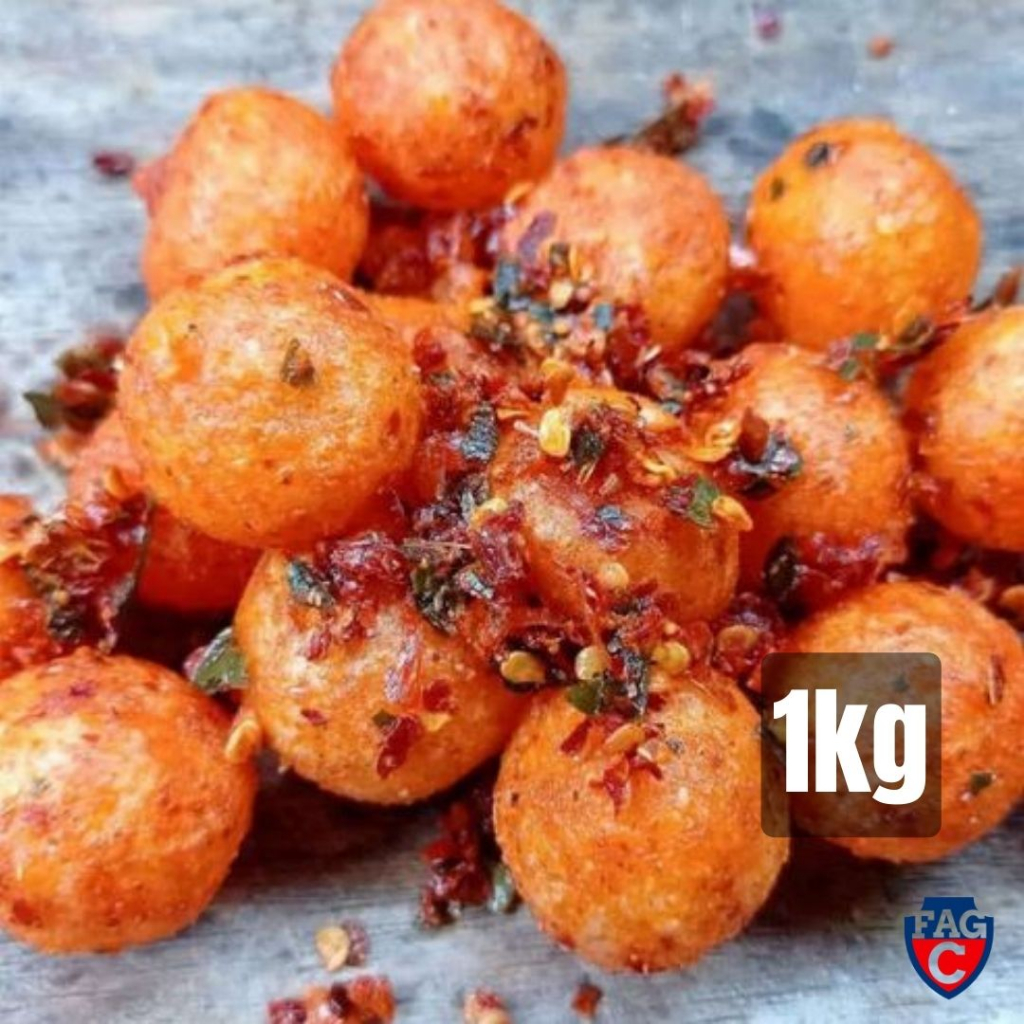 Jual Cimol kering Emplod Pedas Asin Endog lewo kemasan 1kg murah renyah ...