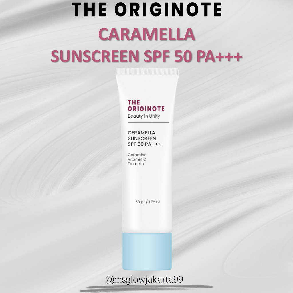 Jual THE ORIGINOTE Ceramella Sunscreen SPF50 PA+++ Serum Sunscreen Skin ...