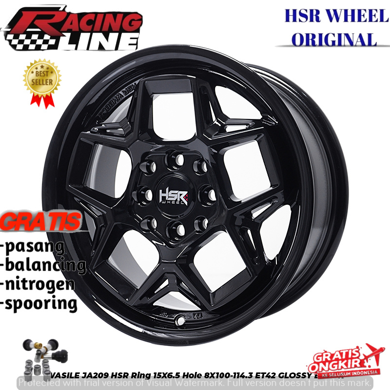 Jual VELG MOBIL RACING RING 15 UNTUK BRIO JAZZ YARIS AGYA IGNIS ALYA SIGRA AVANZA XENIA | Shopee ...