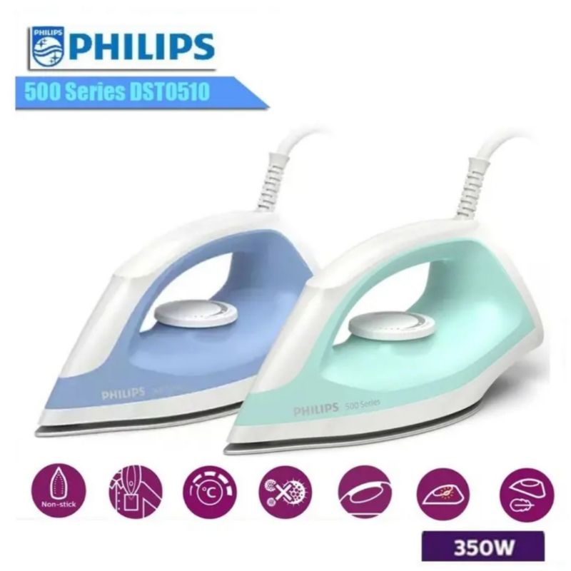 Jual Strika philips/gosokan philips DST 0510 350watt | Shopee Indonesia