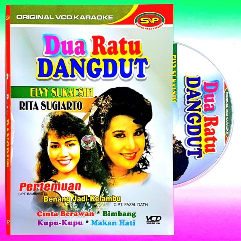 Jual KASET VCD ORIGINAL LAGU KARAOKE DUET RATU DANGDUT TERPOPULER-KASET VCD KARAOKE ORIGINAL-VCD ...