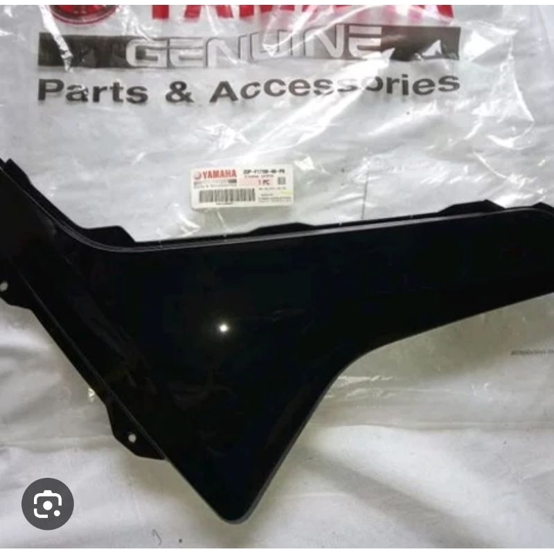 Jual mole side cover (sayap depan bawah kiri dan kanan nmax hitam ...