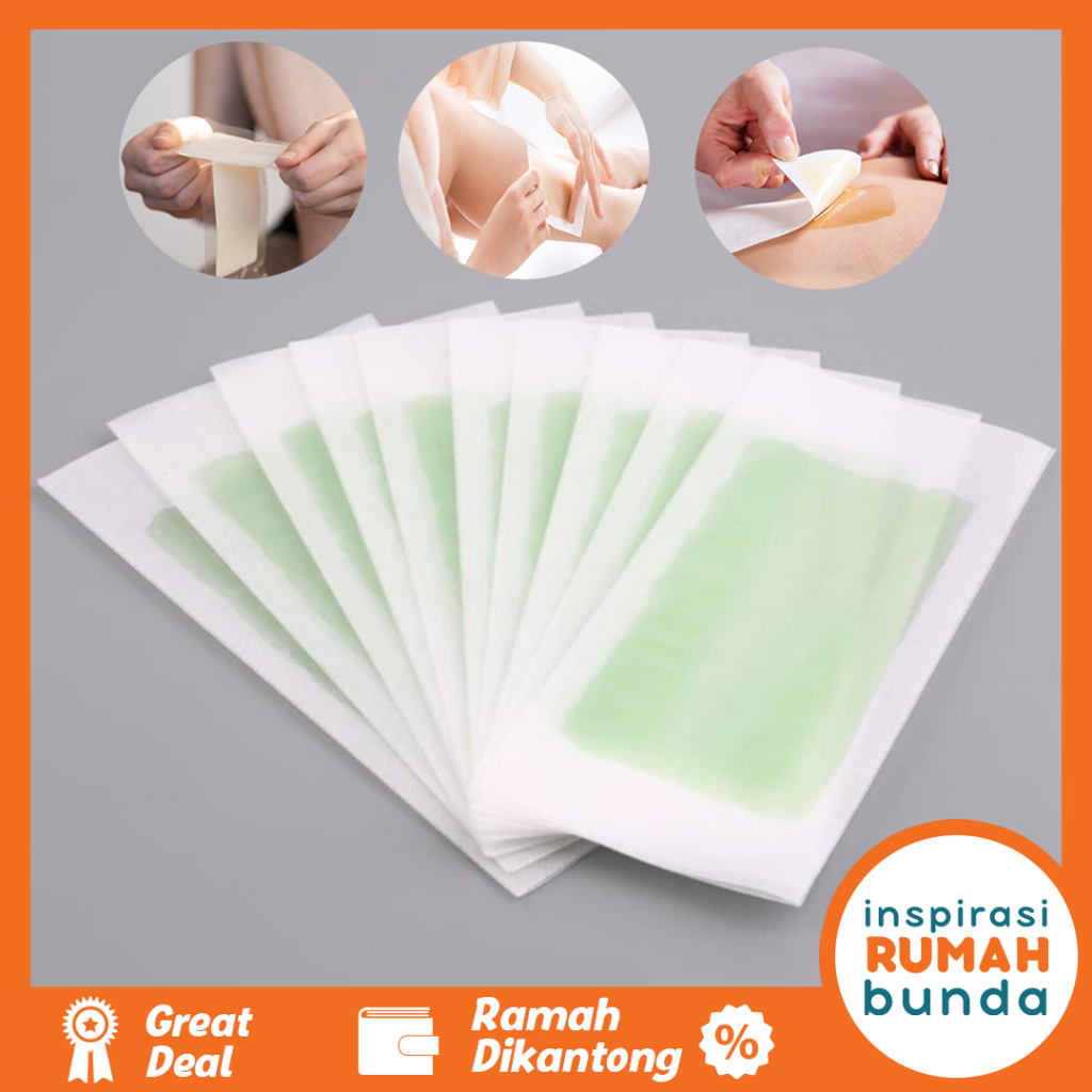 Jual Hair Removal Strip Waxing Paper Wax Pencabut Bulu Kaki Wajah Rambut Ok | Shopee Indonesia