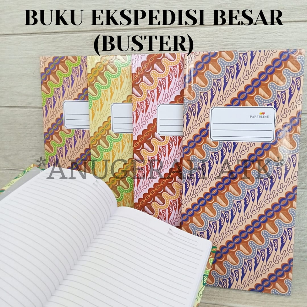 Jual BUKU Ekspedisi BASTER / BUSTER 100 lbr Paperline | Shopee Indonesia