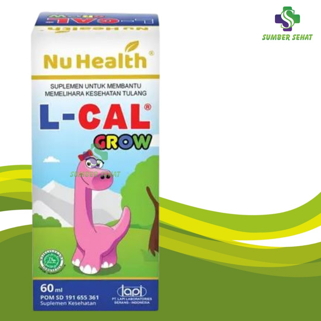 Jual NU HEALTH L CAL GROW 60 ML | Shopee Indonesia
