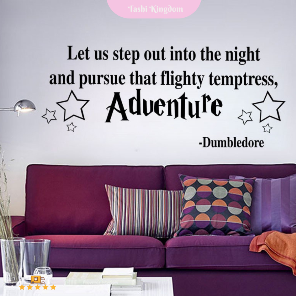 Jual Wallpaper quote dinding stiker dinding wallpaper ruangan wall ...