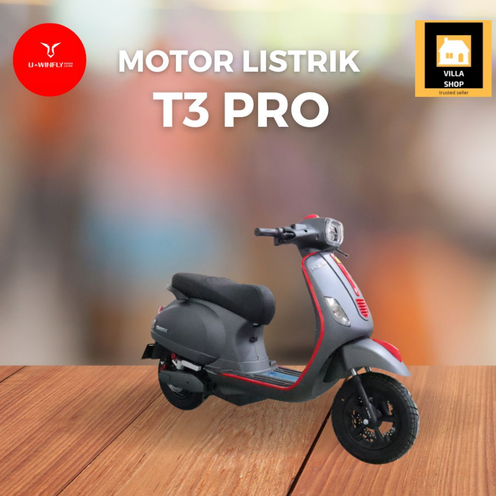 Jual SEPEDA MOTOR LISTRIK UWINFLY T3 PRO T3PRO T3S PRO T3S PRO Garansi Resmi | Shopee Indonesia