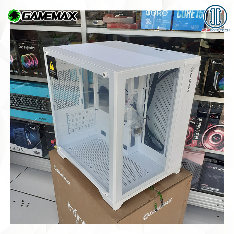 Jual Casing Gaming Gamemax Infinity Mini MATX Tempered Glass sidepanel ...