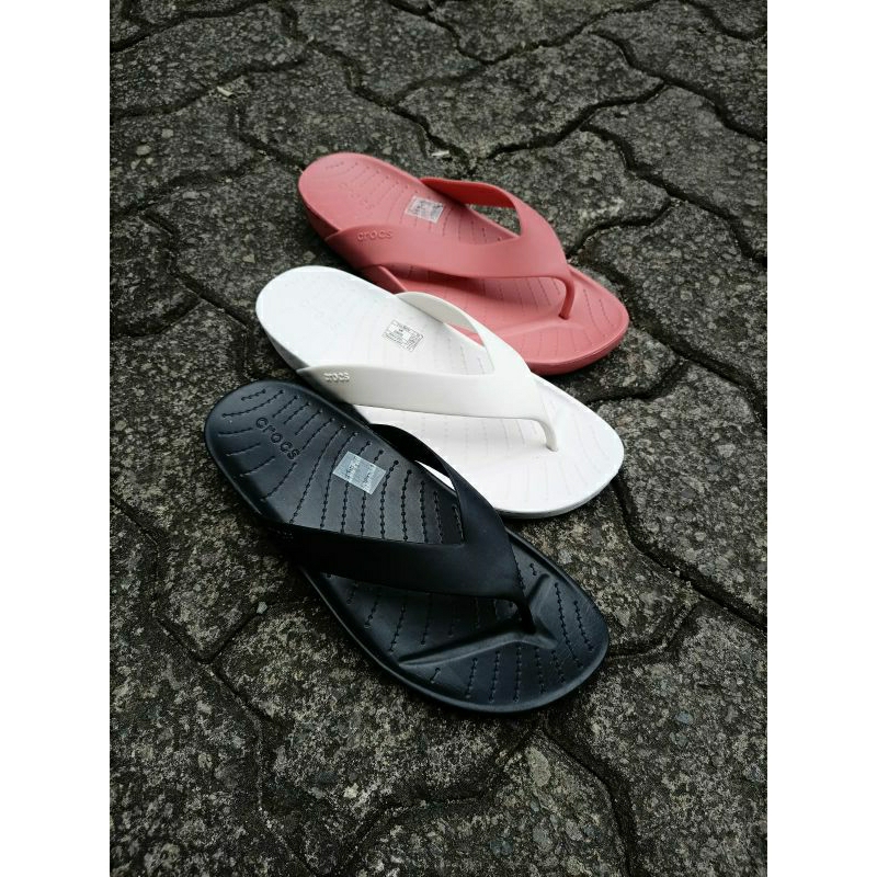Jual CROCS SPLASH FLIP SANDAL WANITA / SPLASH JEPIT | Shopee Indonesia
