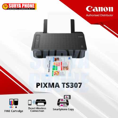 Jual CANON PIXMA TS307 Wireless Single Function Inkjet Printer with ...