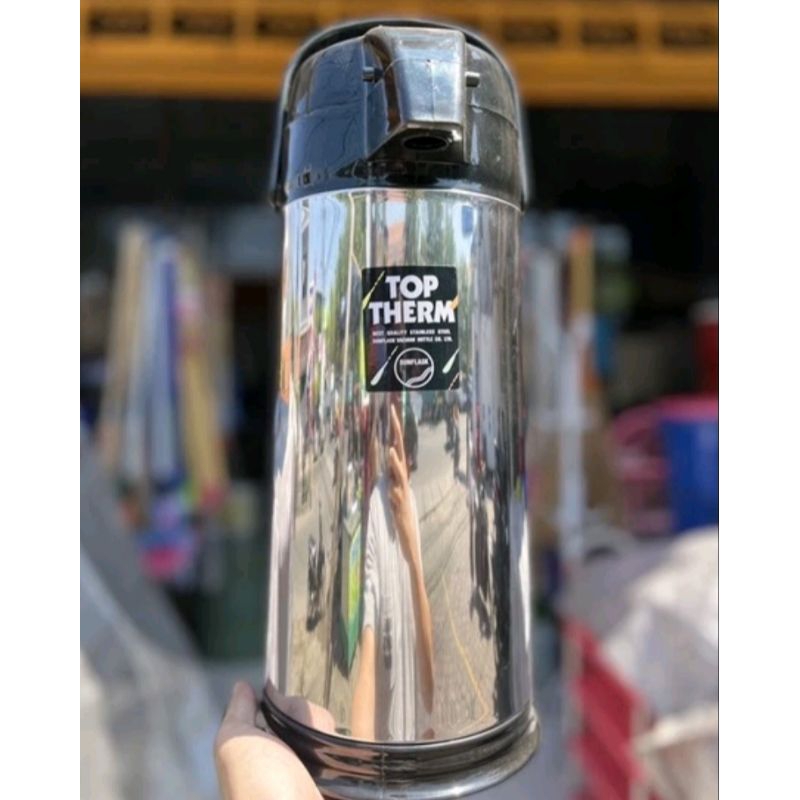 Jual Termos Air Panas 2500 / Termos Air Panas 2,5L Stainless/ Termos ...