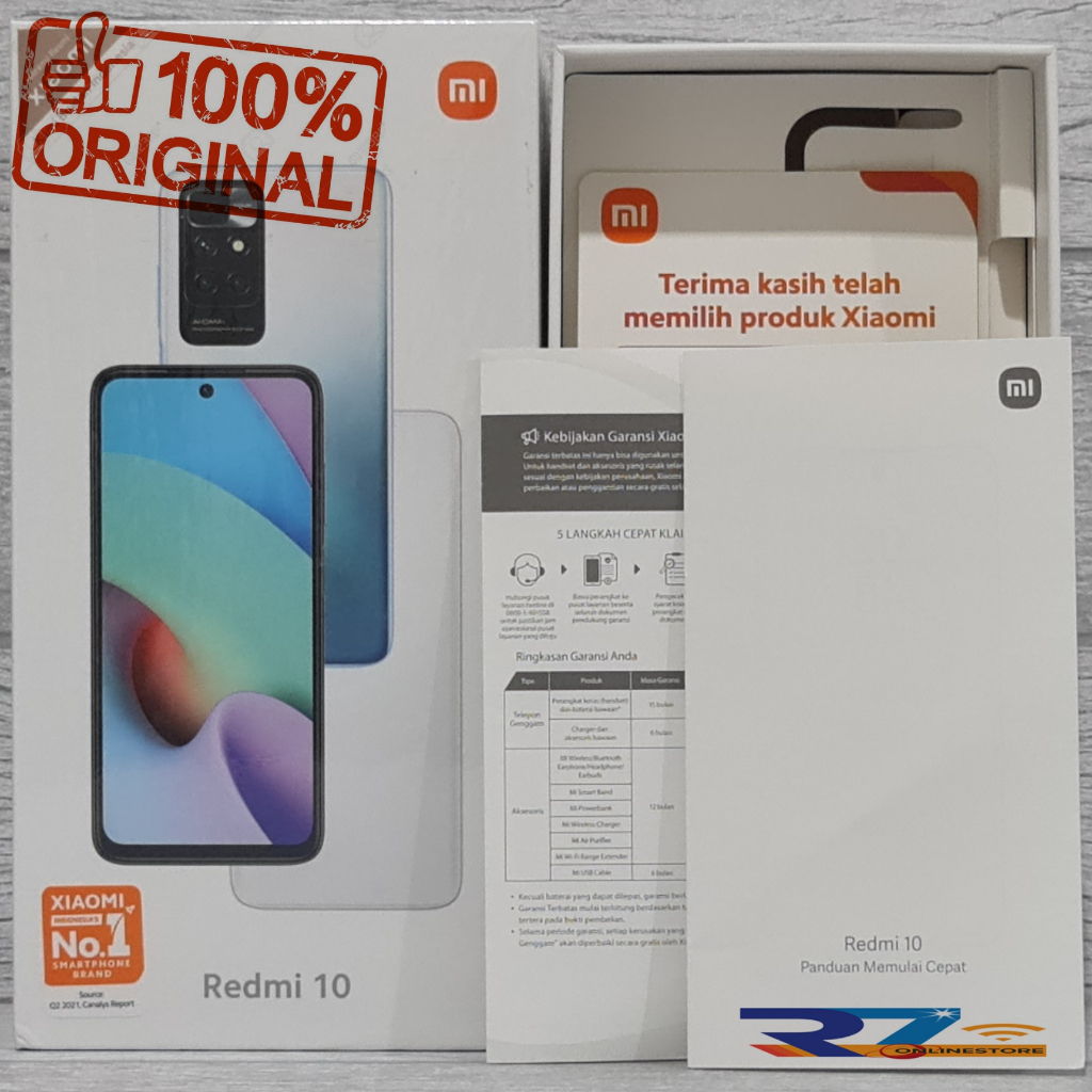 Jual BOX/DUS/KOTAK Xiaomi Redmi 10 (Ex.Original) | Shopee Indonesia