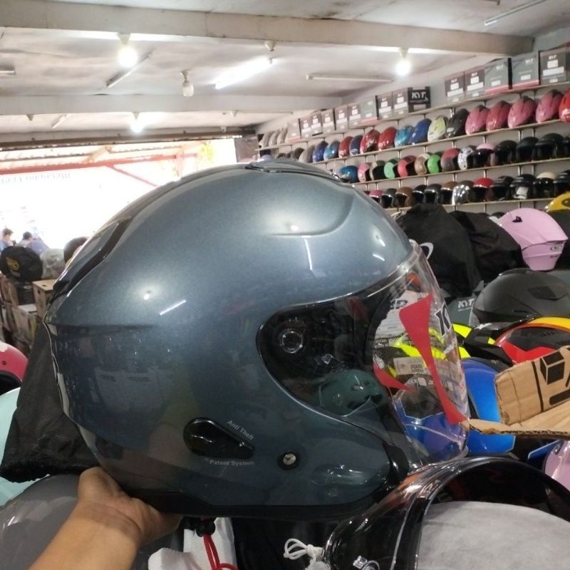 Jual KYT KYOTO SOLID SNI ORIGINAL HELM HALF FACE | Shopee Indonesia