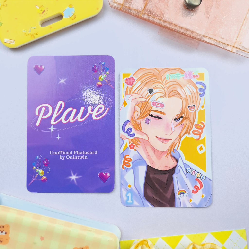 Jual Vtuber Plave Asterum photocard by onintwin / keychain plave | Shopee Indonesia